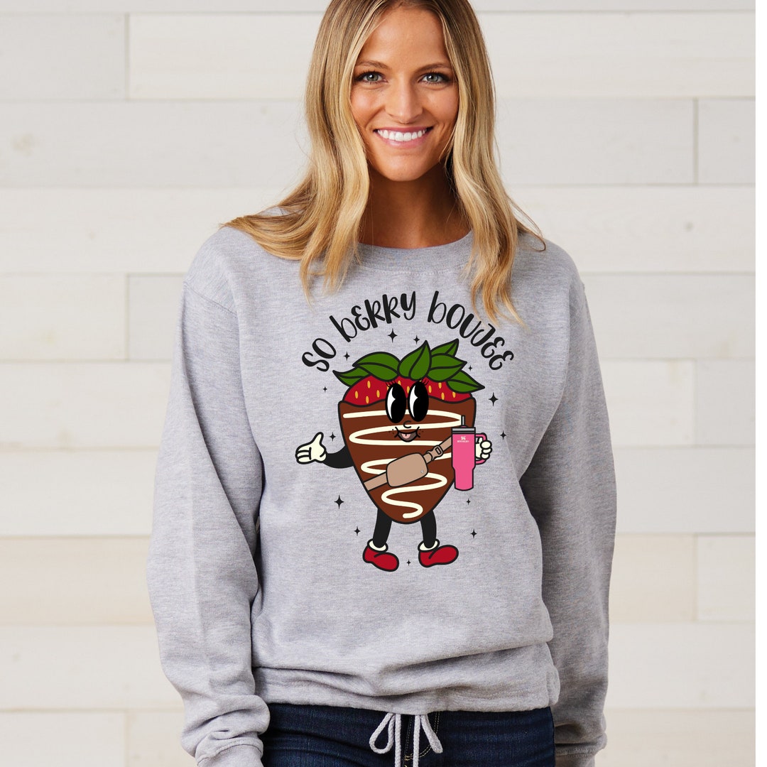 So Berry Boujee Chocolate Covered Strawberry Stanley Tumbler Inspired ...