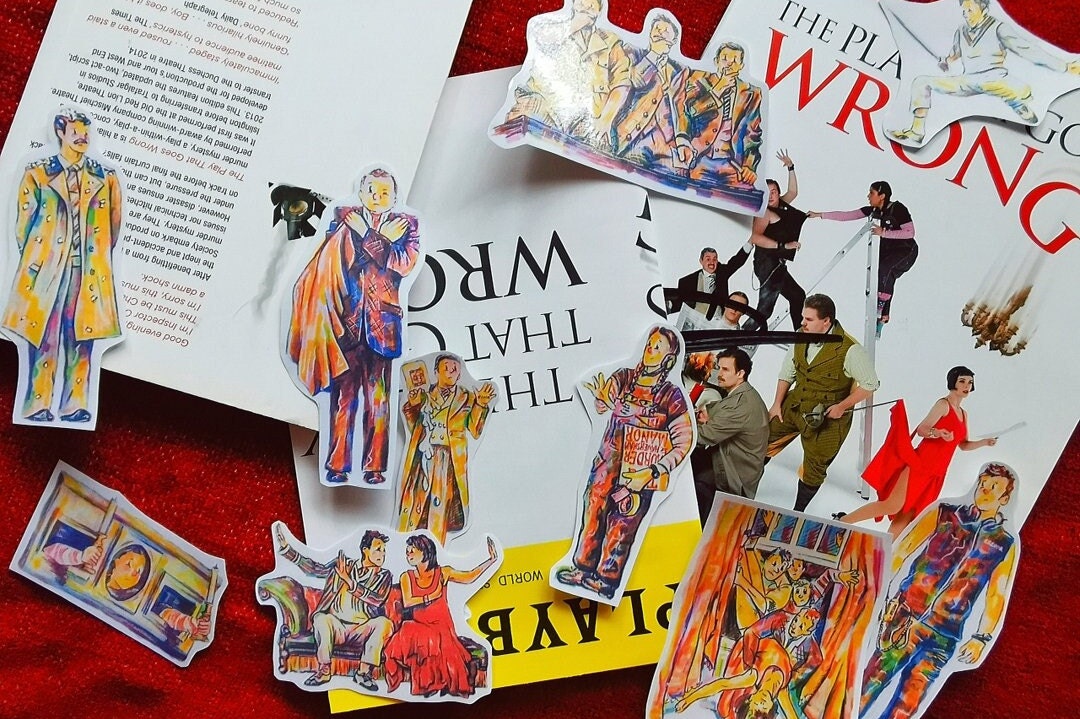 The Play That Goes Wrong Sticker Pack - Etsy