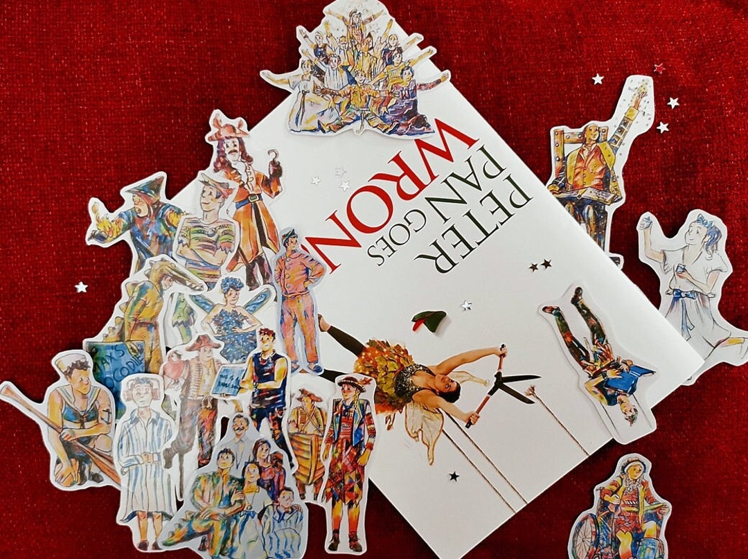 Peter Pan Goes Wrong Sticker Pack - Etsy