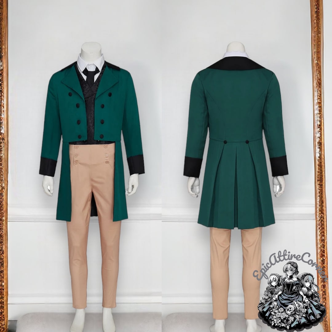 Anthony Bridgerton Costume, Bridgerton Cosplay Suit, Men's Regency ...