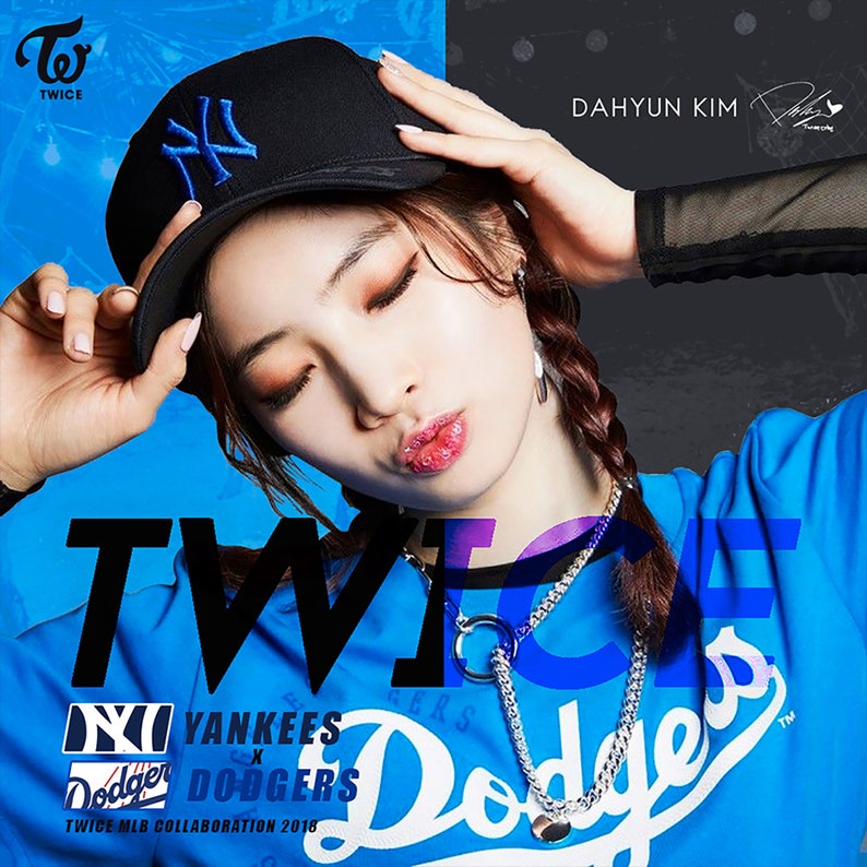 028 Dahyun Twice MLB Series - Etsy