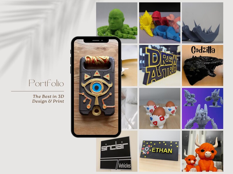 Custom 3D Model Print and Design Batch Printing, Prototyping ...