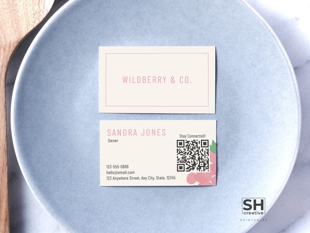 Business Owner Card Template for Small Business Vendor Market Display ...