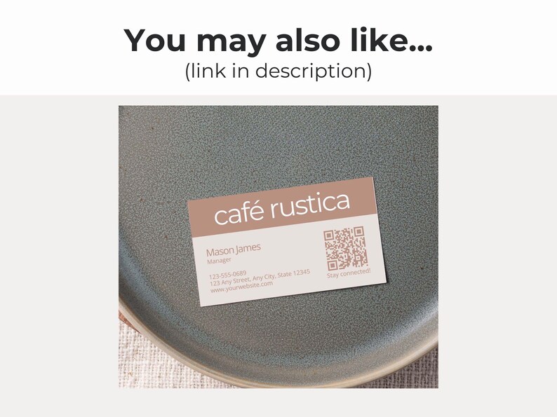 Customer Review QR Code Template DIY Feedback Template Scannable QR ...