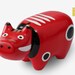Red Cow Ornament "akabeko" | Traditional Toy From the Aizu Region | Japanese Traditional Toy ...