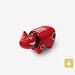 Red Cow Ornament "akabeko" | Traditional Toy From the Aizu Region | Japanese Traditional Toy ...