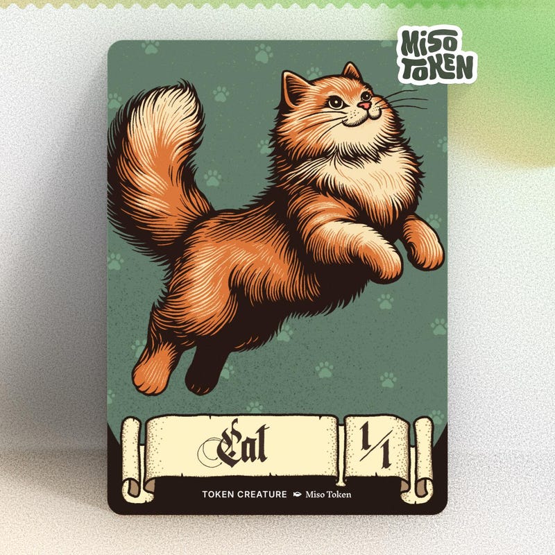 Dog and Cat Magic Token - Etsy UK