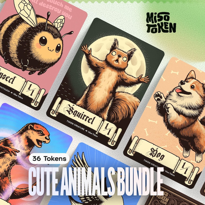 Otter Mtg Tokens - Etsy UK