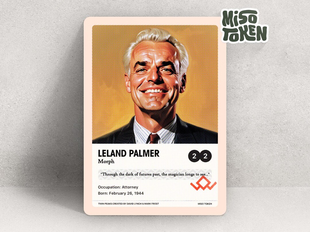 Leland Palmer From Twin Peaks Morph Token for MTG Magic the Gathering ...