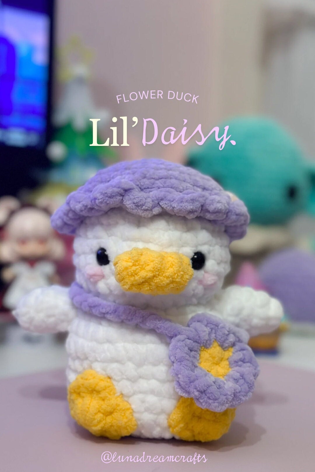 Lil Daisy the Flower Duck - Etsy