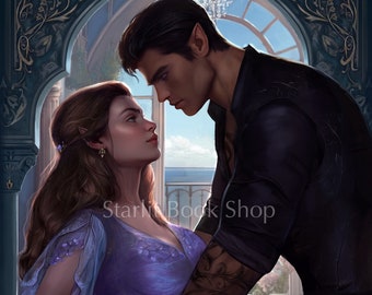 Officially Licensed Feyre X Rhysand 5x7 Print ACOTAR by Sarah J. Maas - Etsy