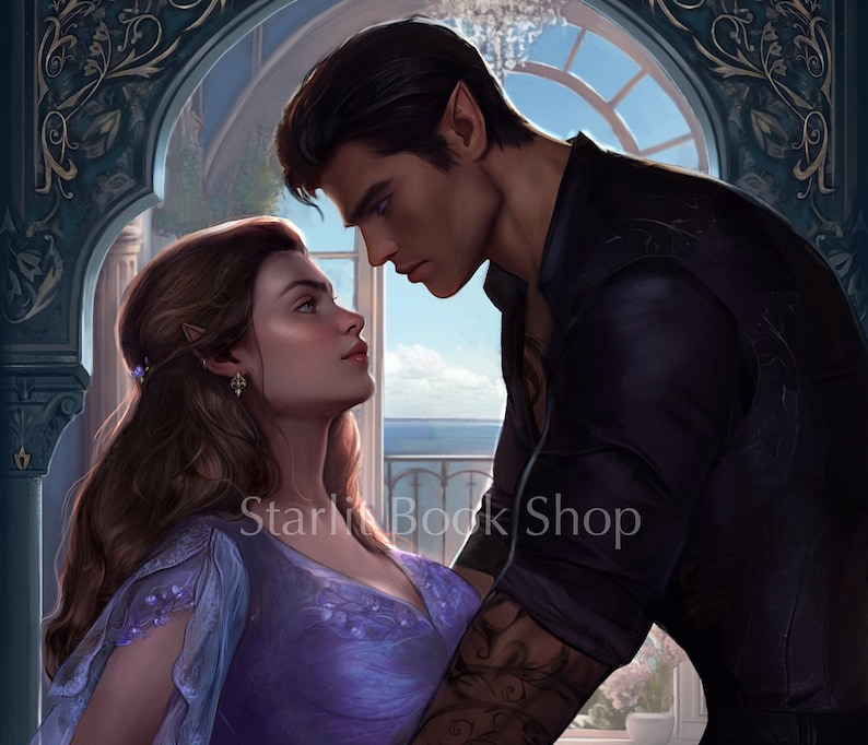 Feyre X Rhysand 5x7 Print ACOTAR by Sarah J. Maas - Etsy