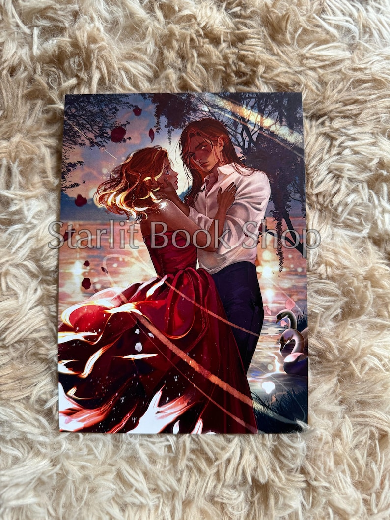 Officially Licensed Vassa X Lucien 5x7 Print - ACOTAR by Sarah J. Maas ...