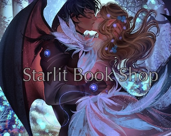 Officially Licensed Nesta X Cassian nessian 5x7 Print ACOTAR by Sarah J. Maas - Etsy