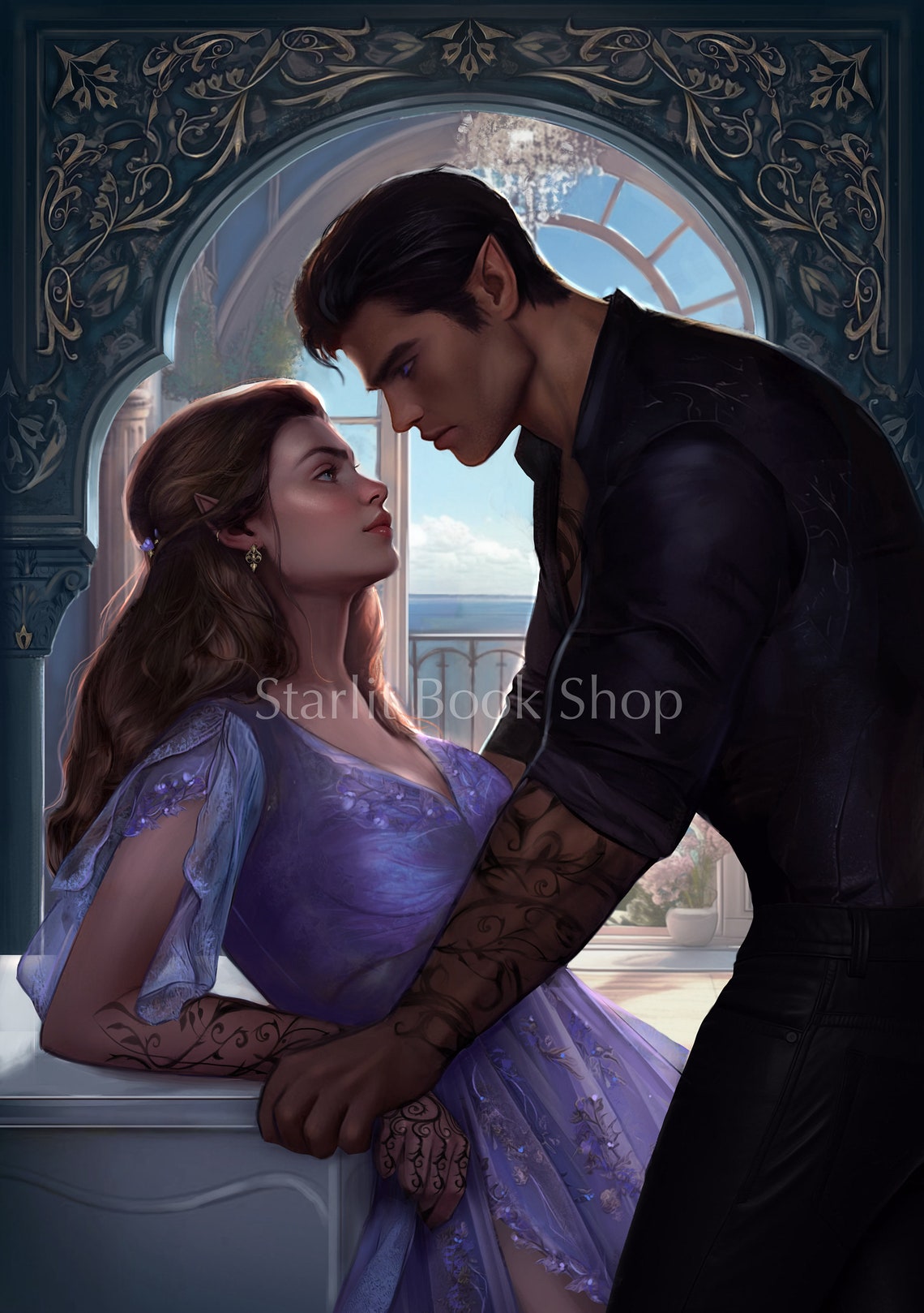 Feyre X Rhysand 5x7 Print ACOTAR by Sarah J. Maas - Etsy
