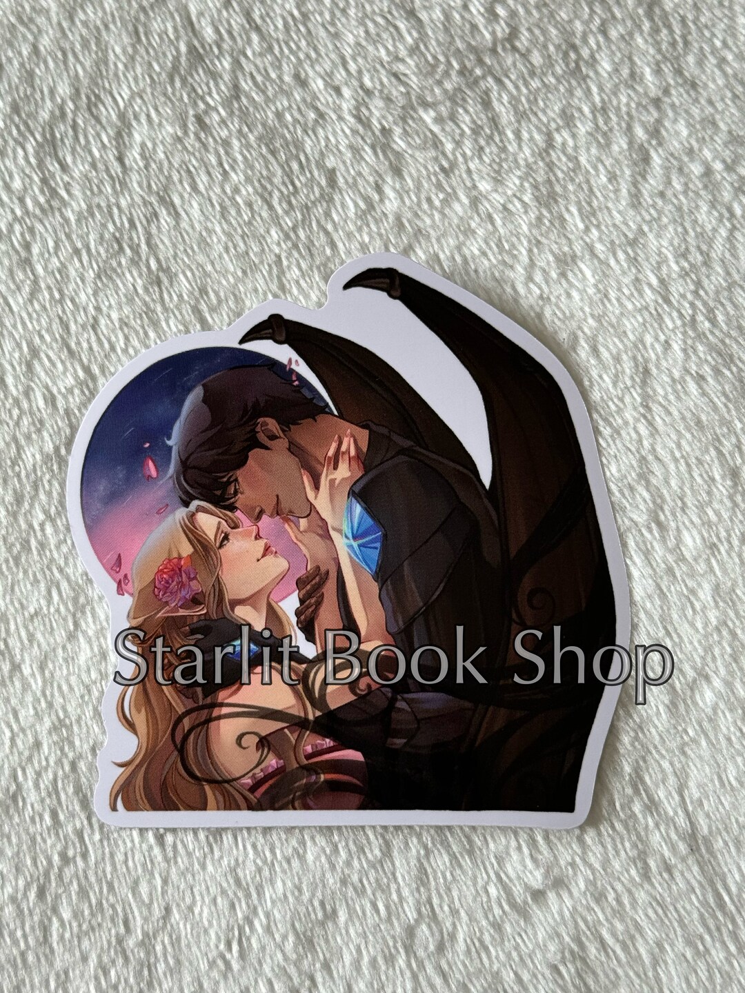 Officially Licensed Elain X Azriel (elriel) 3 Inch Sticker - ACOTAR by ...