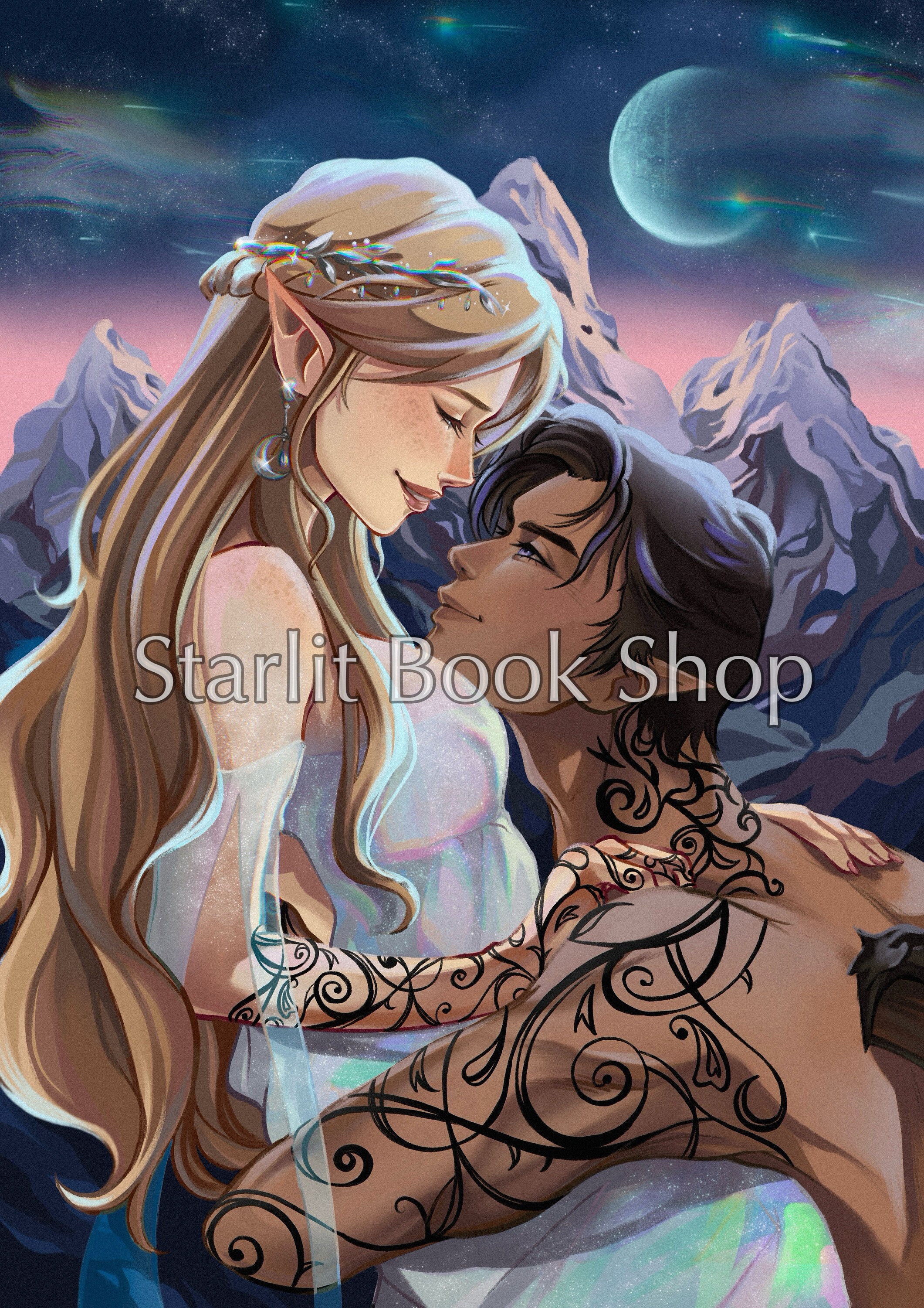 Officially Licensed Feyre X Rhysand 5x7 Print ACOTAR by Sarah J. Maas - Etsy