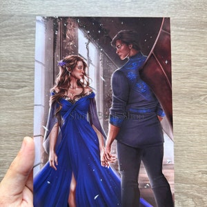 Elain X Azriel 5x7 Print ACOTAR by Sarah J. Maas - Etsy