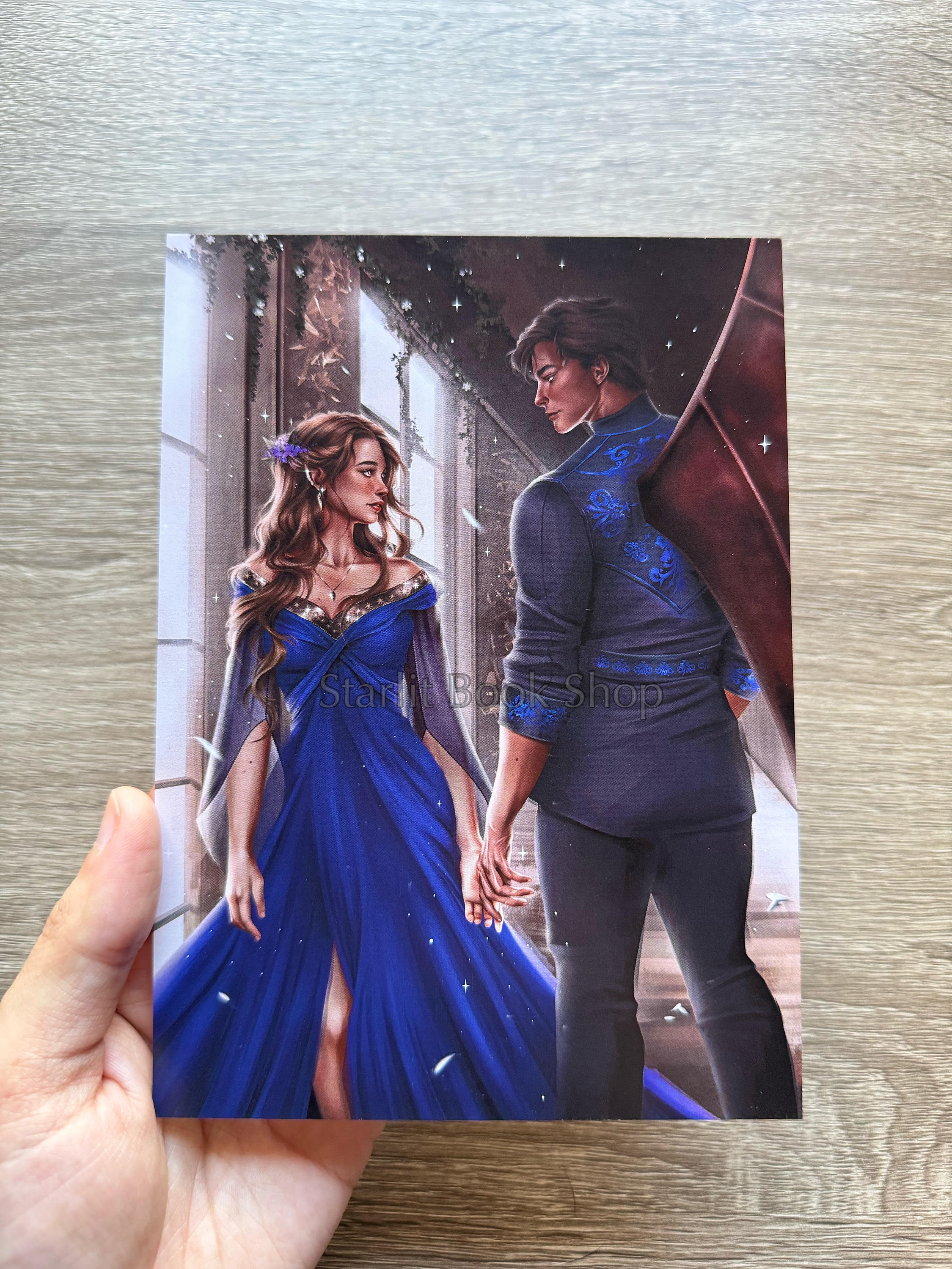 Elain X Azriel 5x7 Print ACOTAR by Sarah J. Maas - Etsy