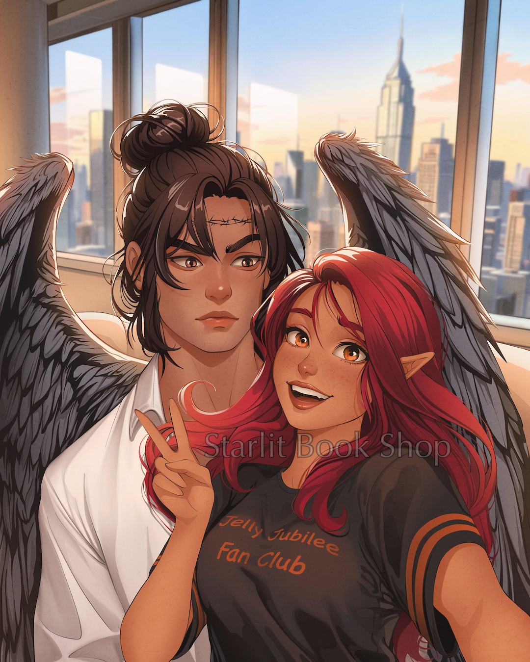 Officially Licensed Bryce X Hunt 5x7 Print - Crescent City by Sarah J ...