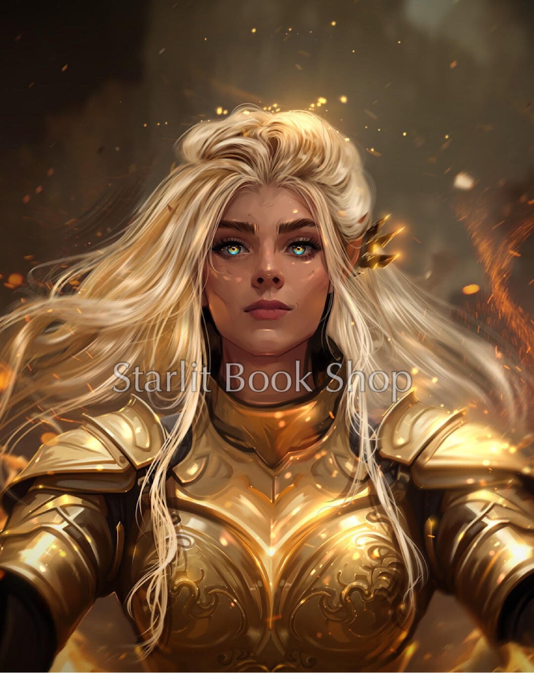 Aelin Galathynius Poster Throne of Glass by Sarah J. Maas - Etsy