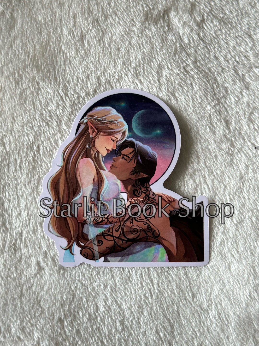 Officially Licensed Feyre X Rhysand (feysand) 3 Inch Sticker - ACOTAR ...