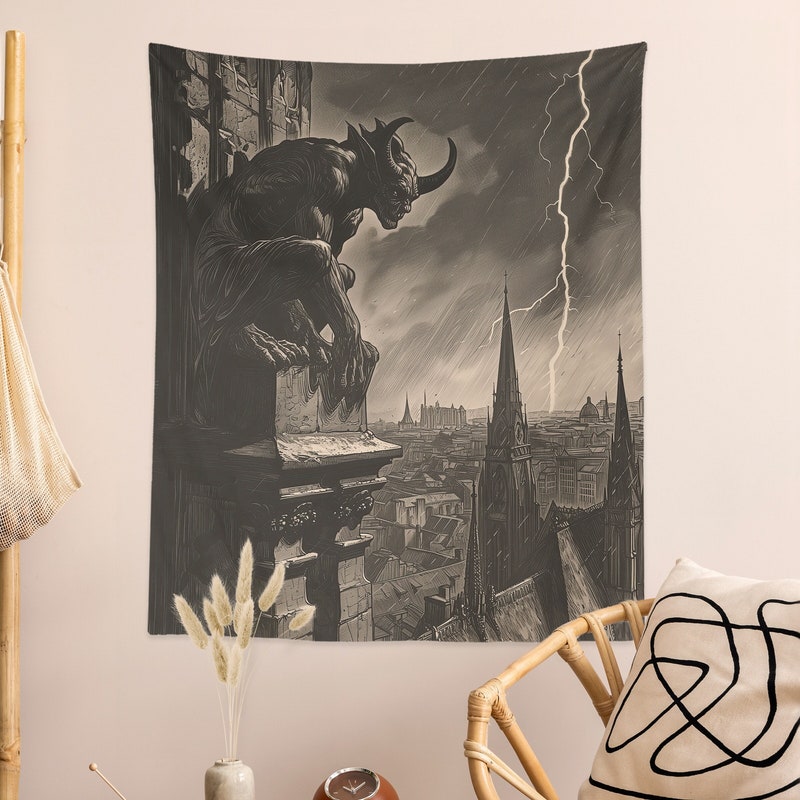 Goth Tapestry - Etsy