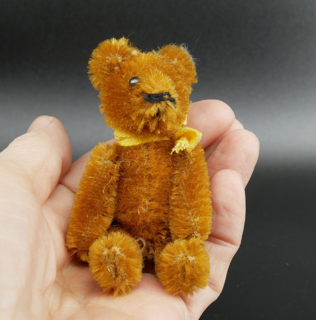 Vintage Schuco Miniature Teddy Bear Old 1950s Mohair Miniature Bear - Etsy