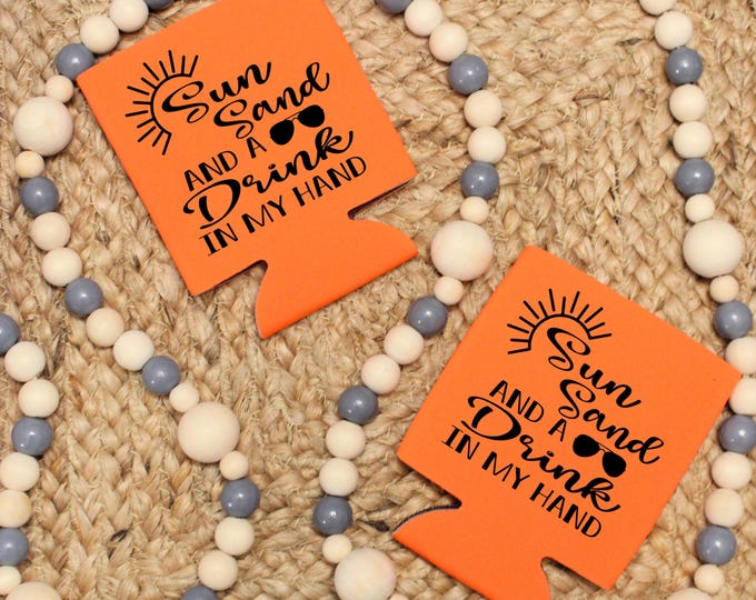 Rose Gold Beach Vacation Cozies Custom Summer Girls Trip, Sun Sand and ...