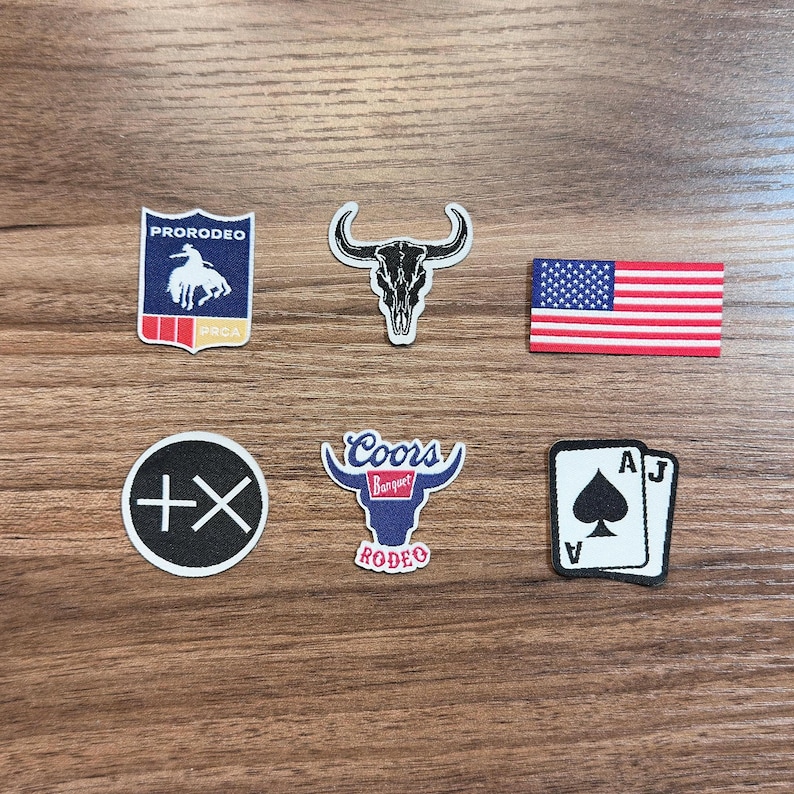 Cowboy Hat Patches / Stickers - Etsy