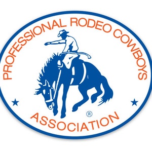 PRCA Pro Rodeo Oval Sticker/decal - Etsy