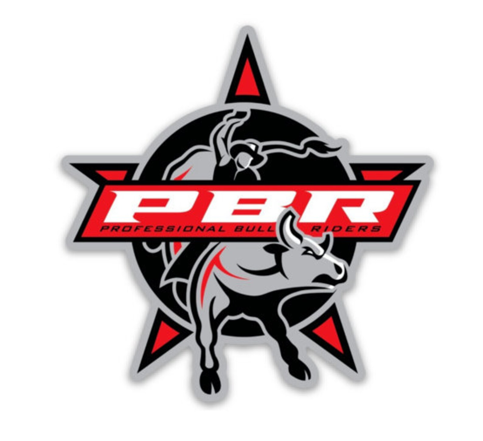 PBR Professional Bull Riders Sticker/decal - Etsy