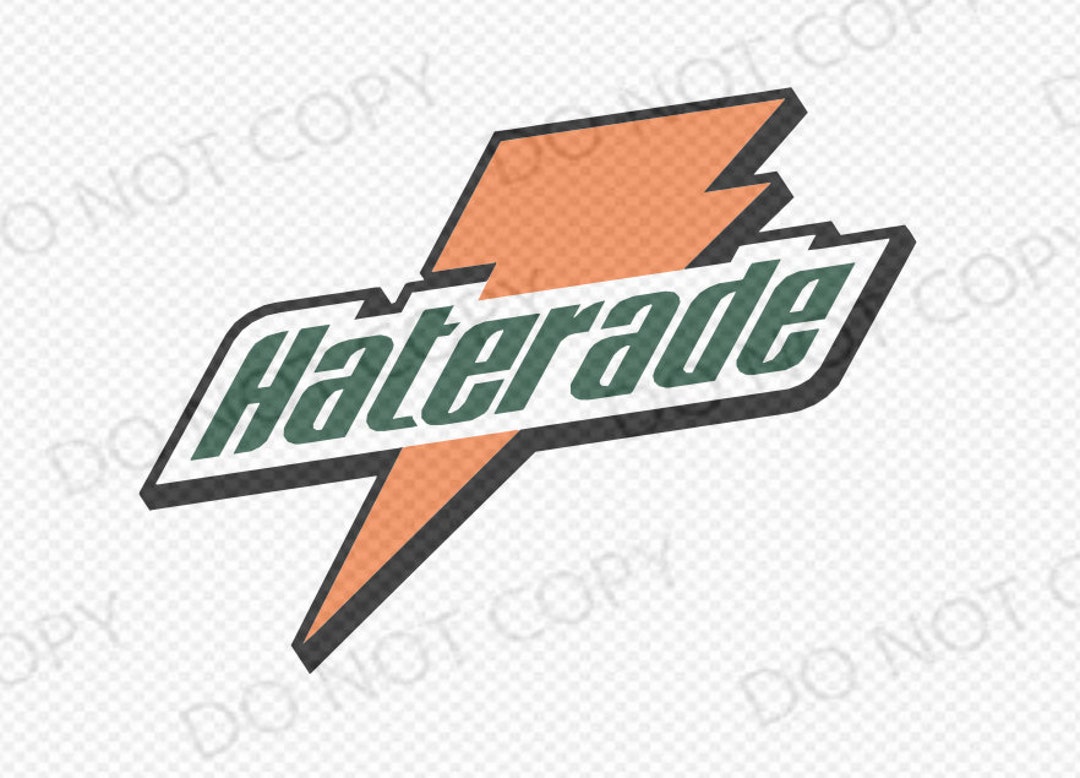 Haterade SVG - Etsy