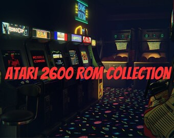 Atari 7800 Ultimate Roms Collection Boxart - Etsy