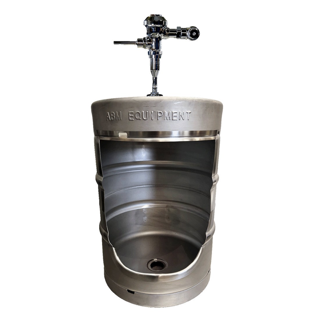 The Kurinal — (full Keg Urinal W/ Hi-flo Flush & Auto Flush Available ...
