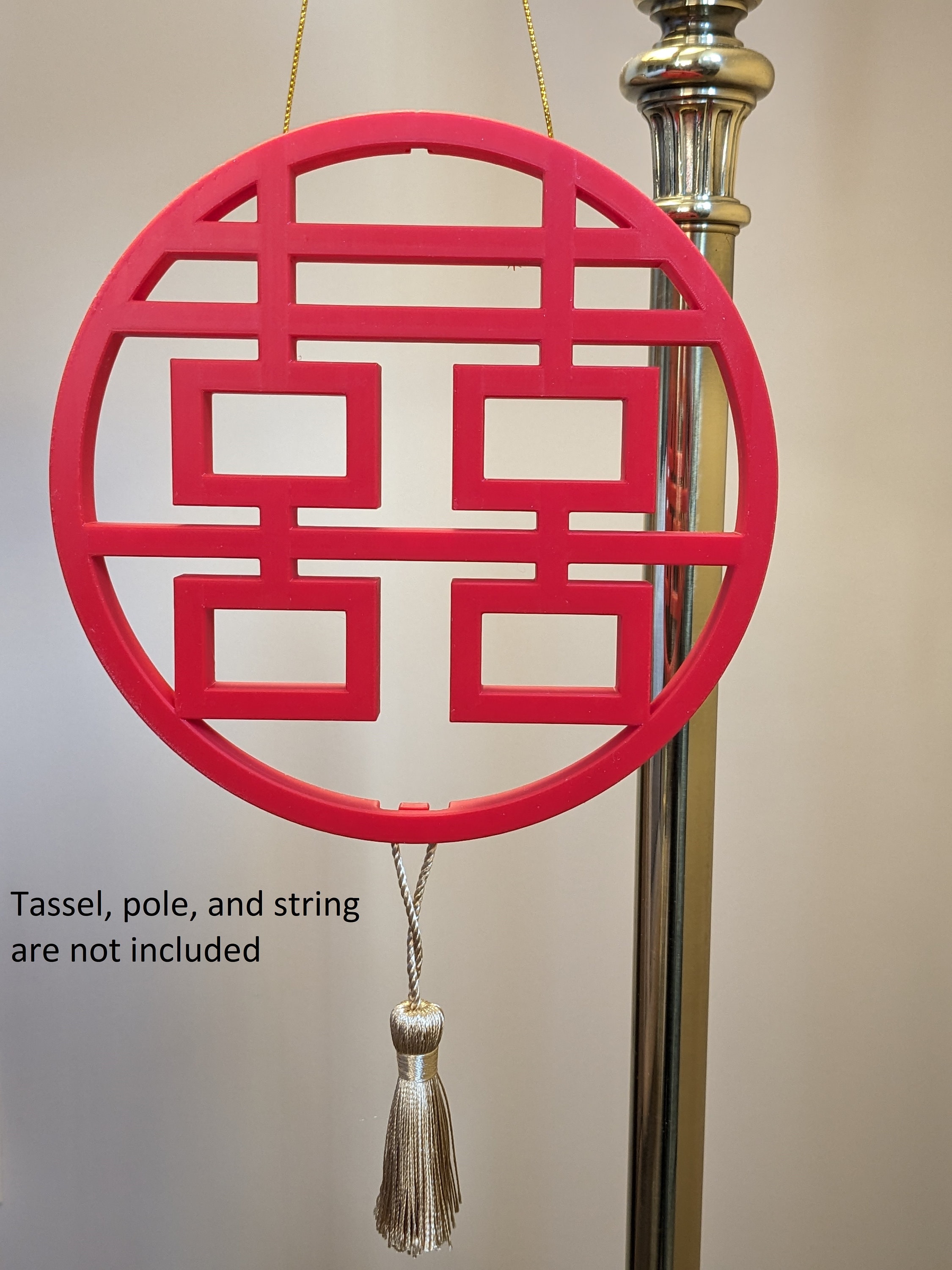 Double Happiness Chinese Sign, Wedding Gift, Wall / Table-top ...