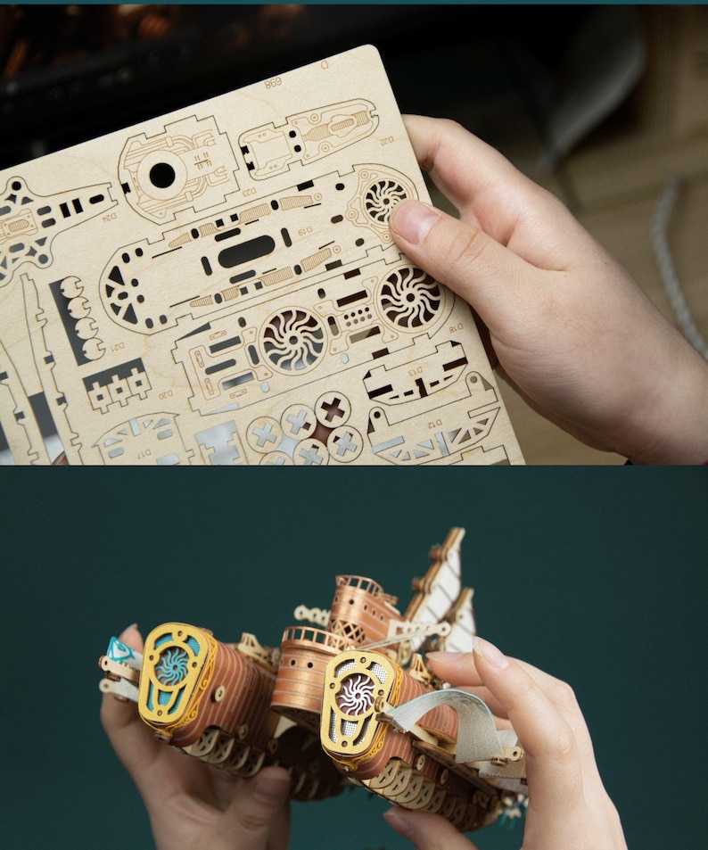 Steampunk Airship Model: Twenty Thousand Leagues Under the Sea 3D ...