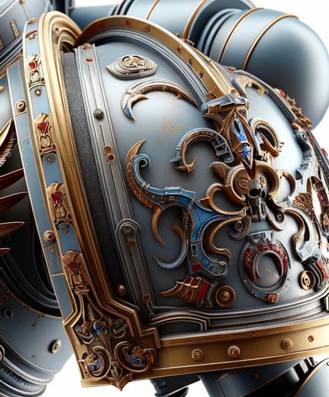 20 Shoulder Premium part 4 STL Designs for Futuristic Soldier ...