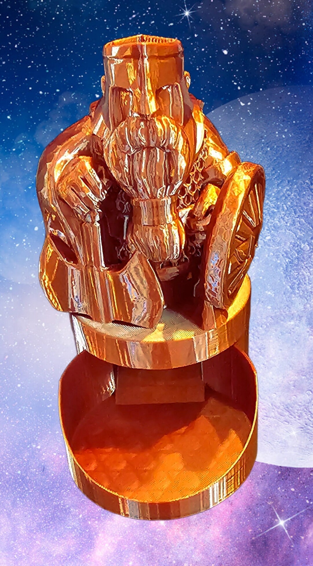 Dwarf Warrior Dice Tower 3D Print Board Game Accessory D&D War Hammer ...