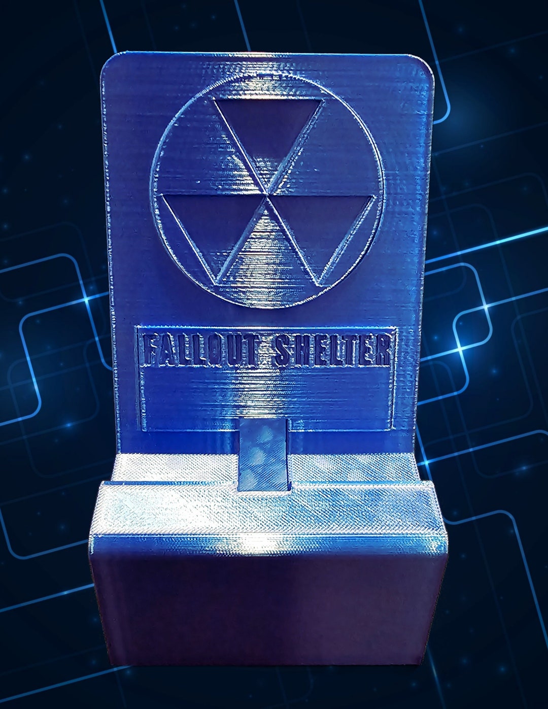Fallout Shelter CELL Phone Stand 3D Print Color Choice Personalize - Etsy