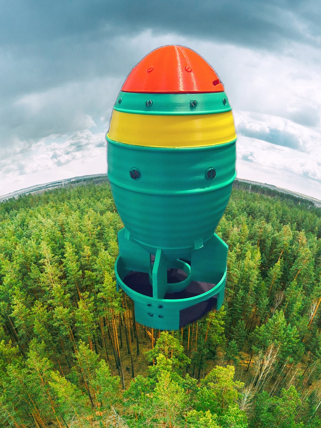 Fallout Large Mini Nuke Coin Bank 3D Print ORIGINAL Game Colors - Etsy