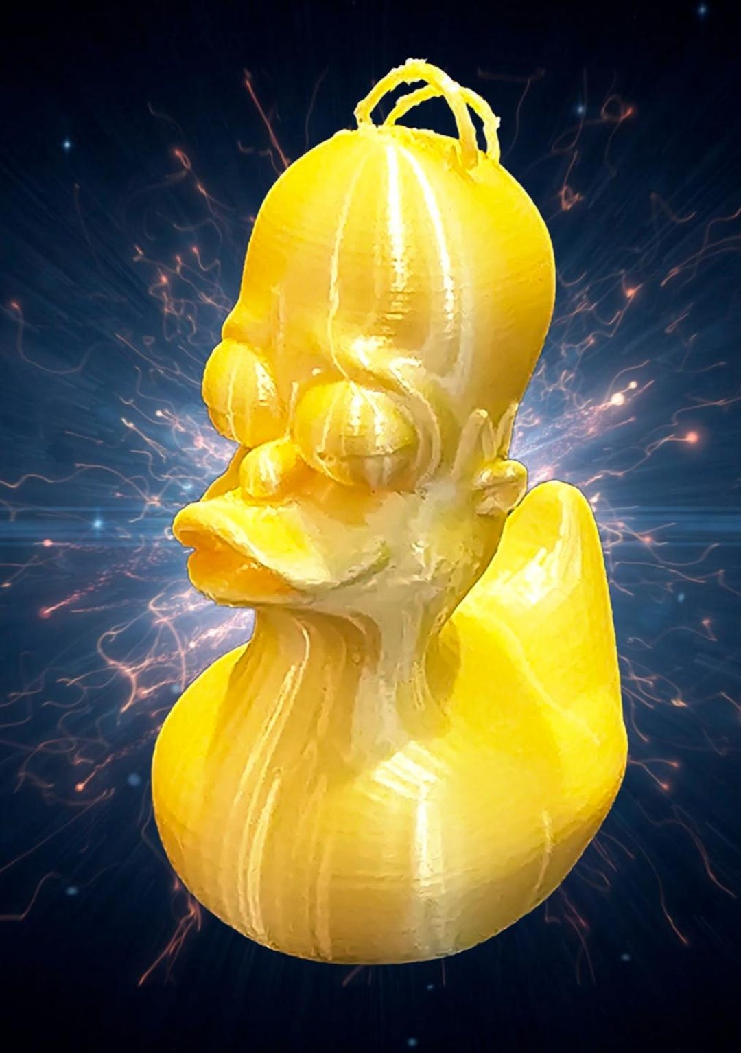 Jeep Dash Duck 3D Print Homer Personalize Color Choice the Simpsons ...