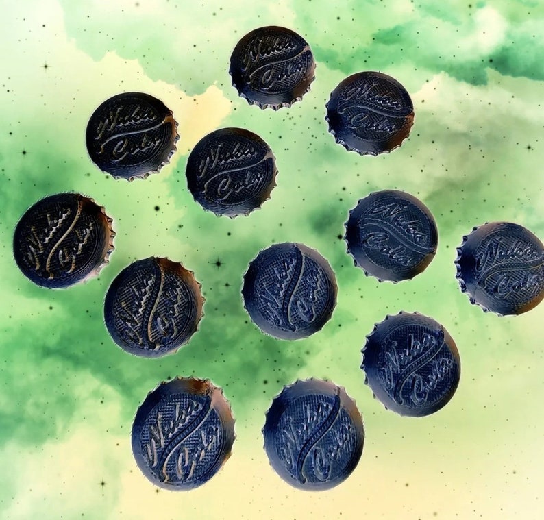 Nuka Cola Bottle Caps 3D Print Currency Fallout Money COSPLAY - Etsy