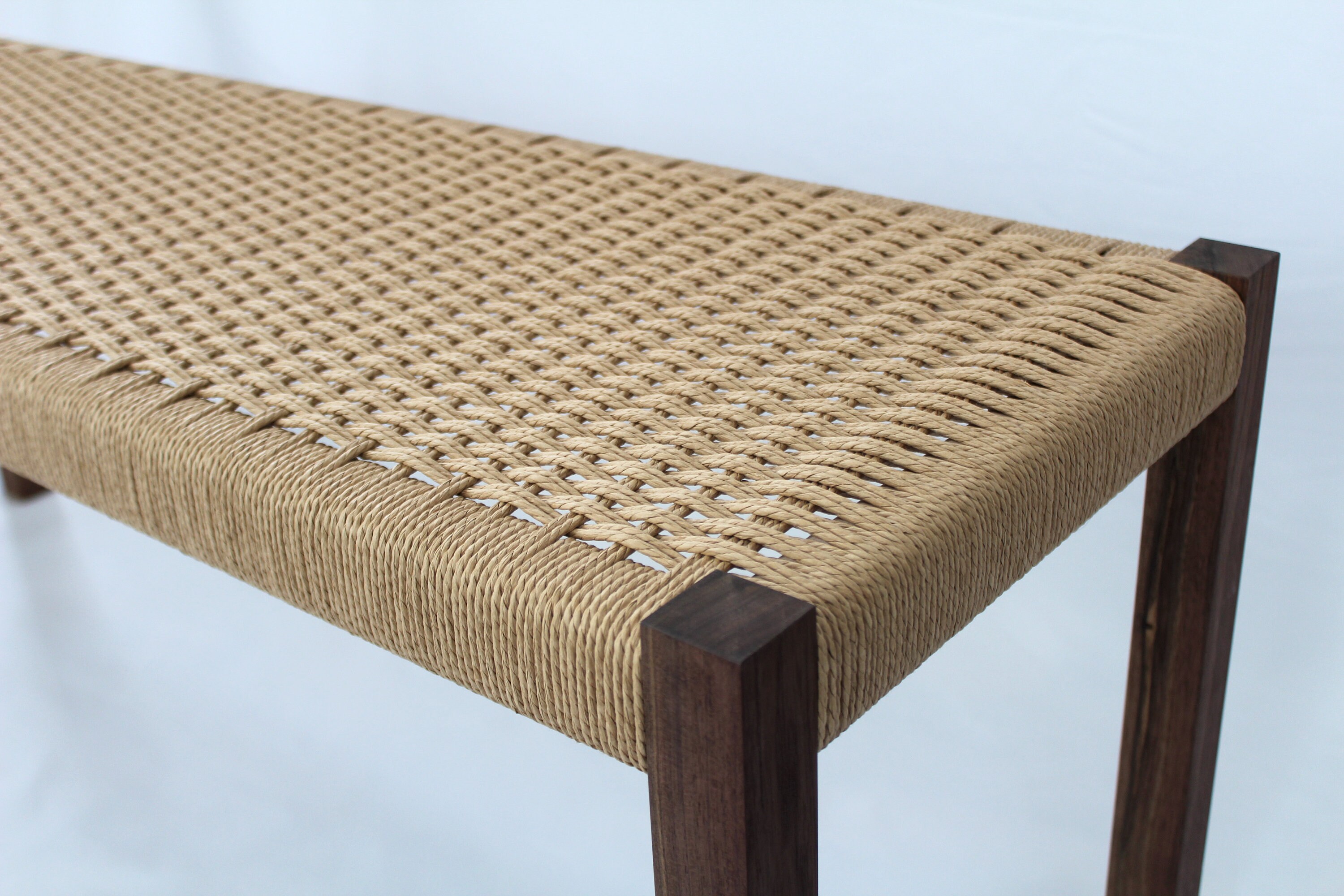 Danish Cord Bench - Etsy