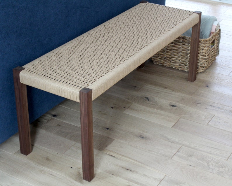 Danish Cord Bench - Etsy