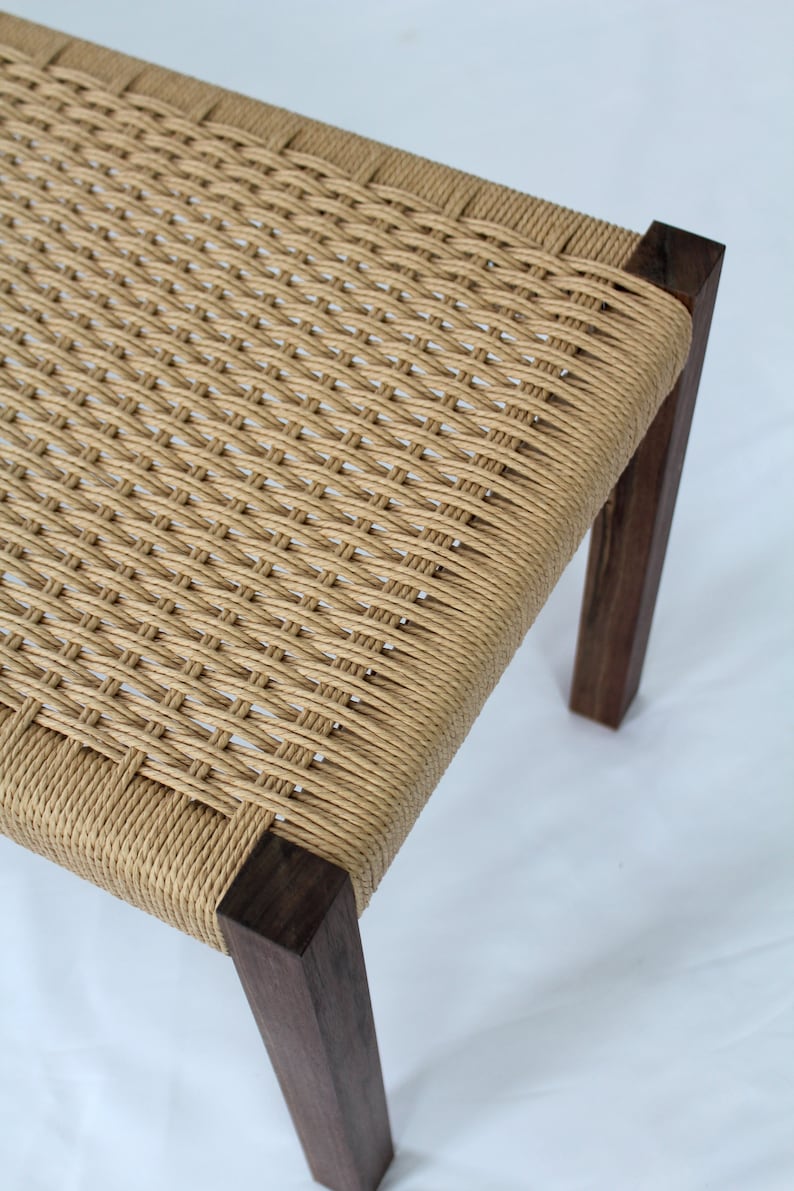 Danish Cord Bench - Etsy