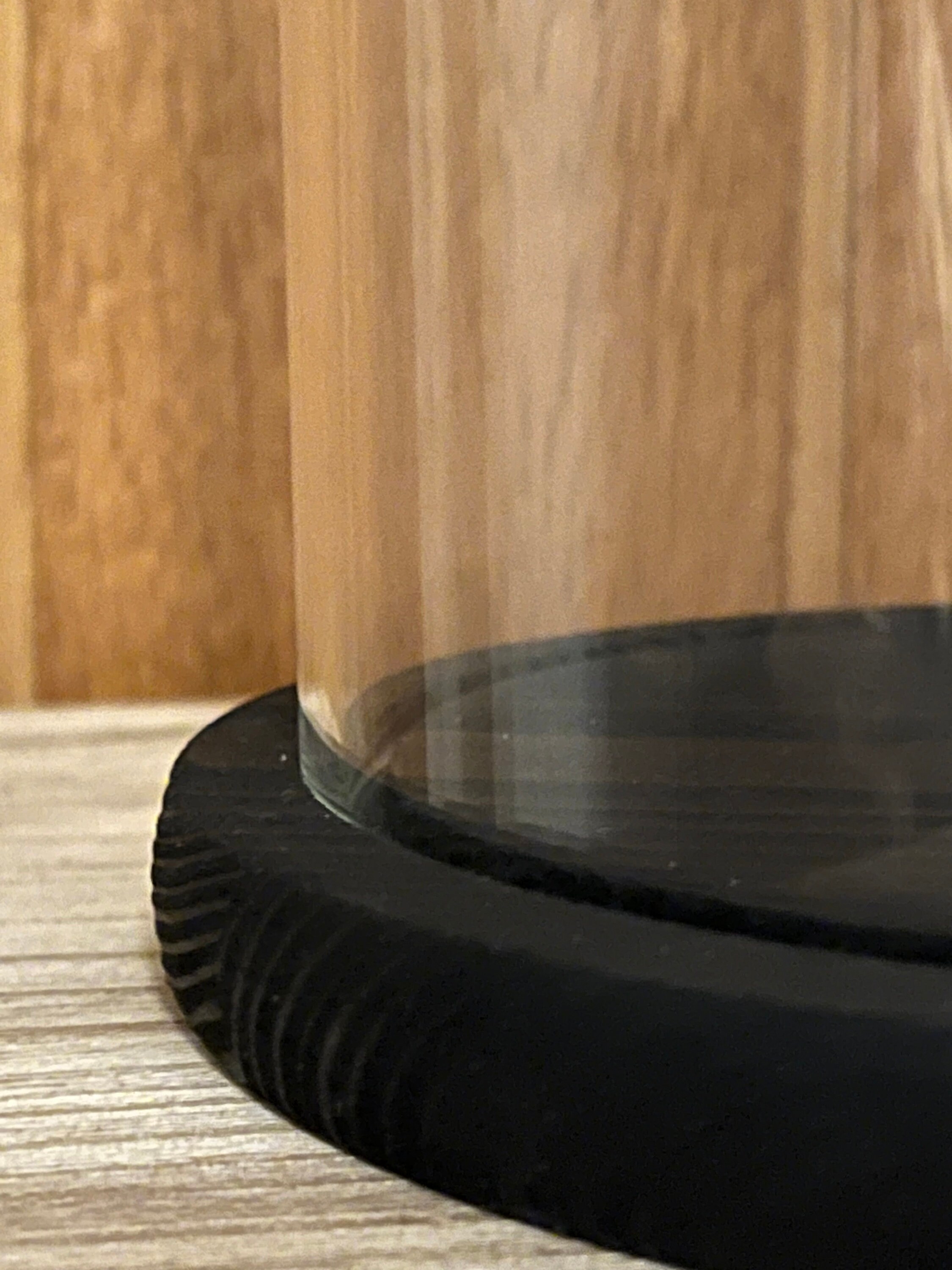 Large Glass Dome With Black Wooden Base | 26 V 17 Cm (h, W) | Extra ...
