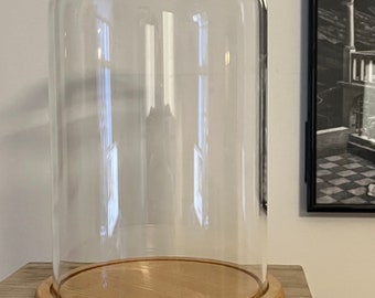 Glass Cloche Bell Jar Extra Large - Etsy