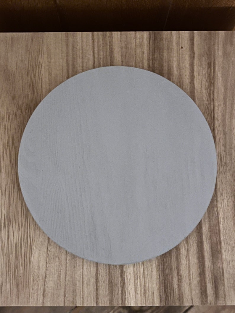 Large Glass Dome With Light Grey Wooden Base | 26 V 17 Cm (h, W ...