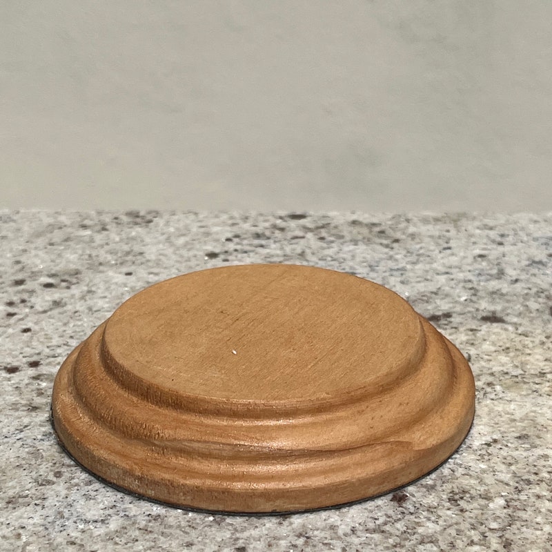 Round Wooden Base - Etsy